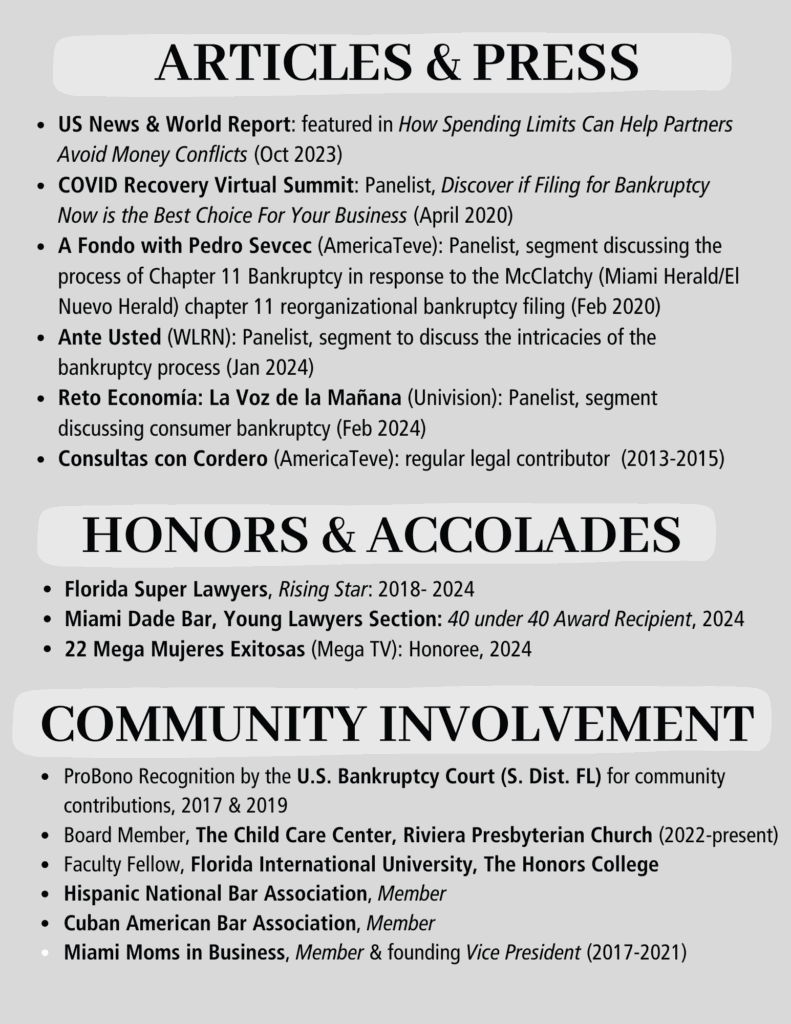 Christina Vilaboa-Abel, Esq. - CAVA Law